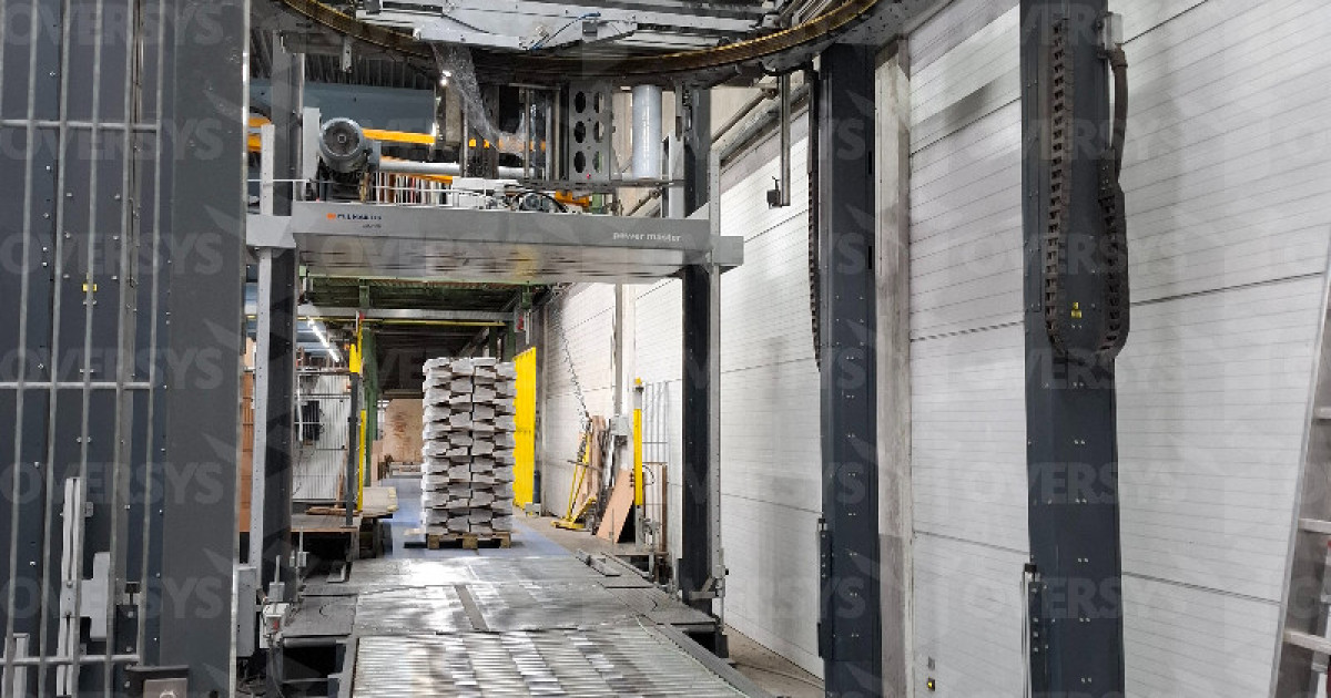 Palettenumreifungsanlage Sander POWERMASTER gebraucht - Oversys