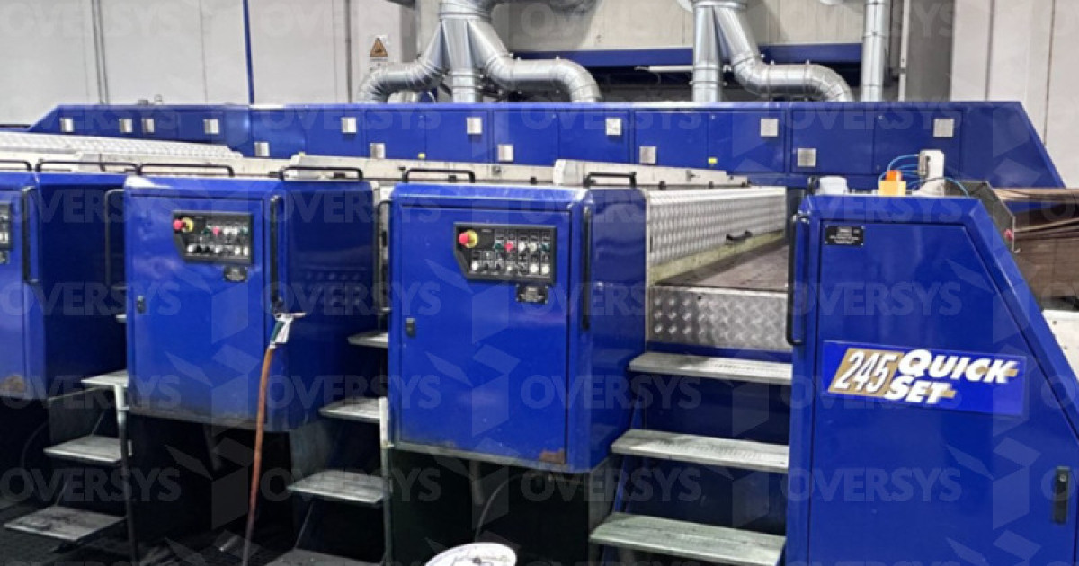 Pre-owned Flexo Folder Gluer Emba 245 - Oversys