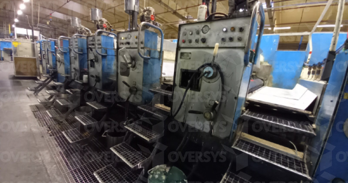 Pre-owned Flexo Folder Gluer Emba 170 - Oversys