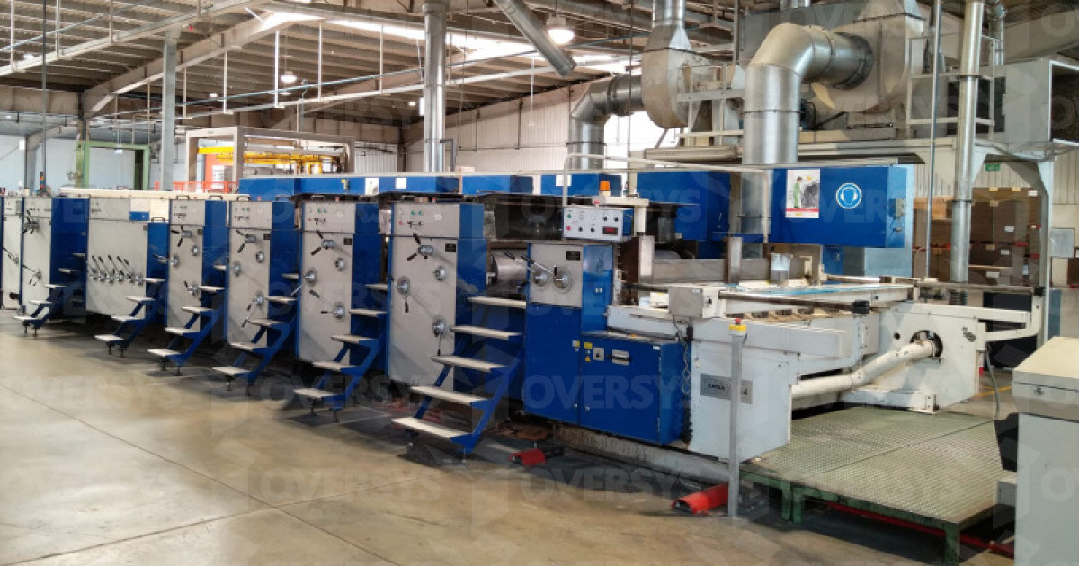 Pre-owned Flexo Folder Gluer Emba 244 - Oversys