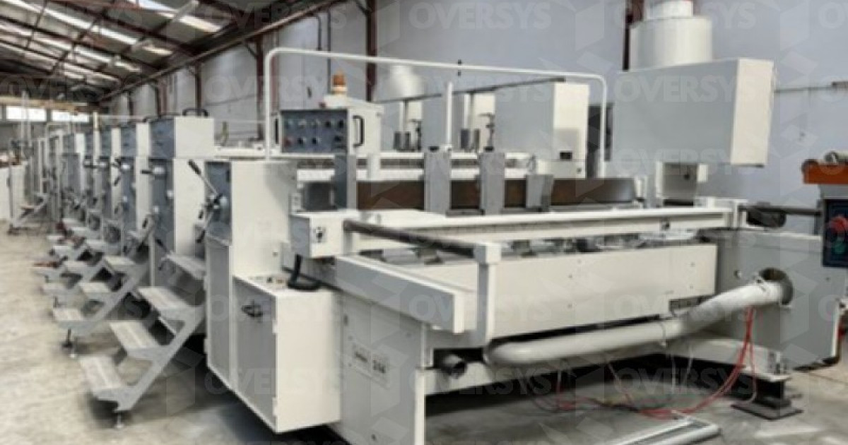 Pre-owned Flexo Folder Gluer Emba 244 - Oversys