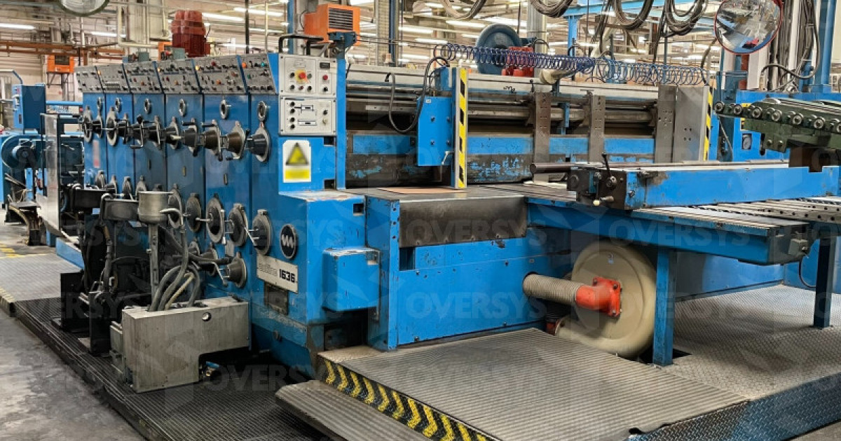 Pre-owned Rotary Die Cutter Martin 1636 - Oversys