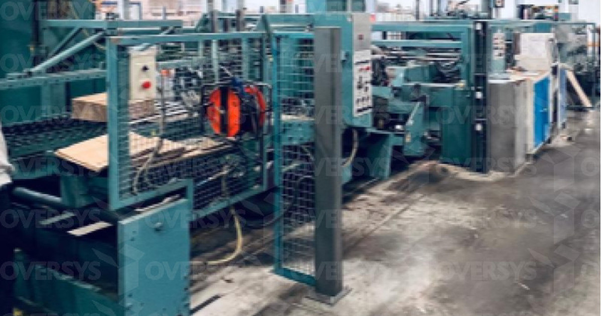 Pre-owned Flexo Folder Gluer Martin 616 - Oversys
