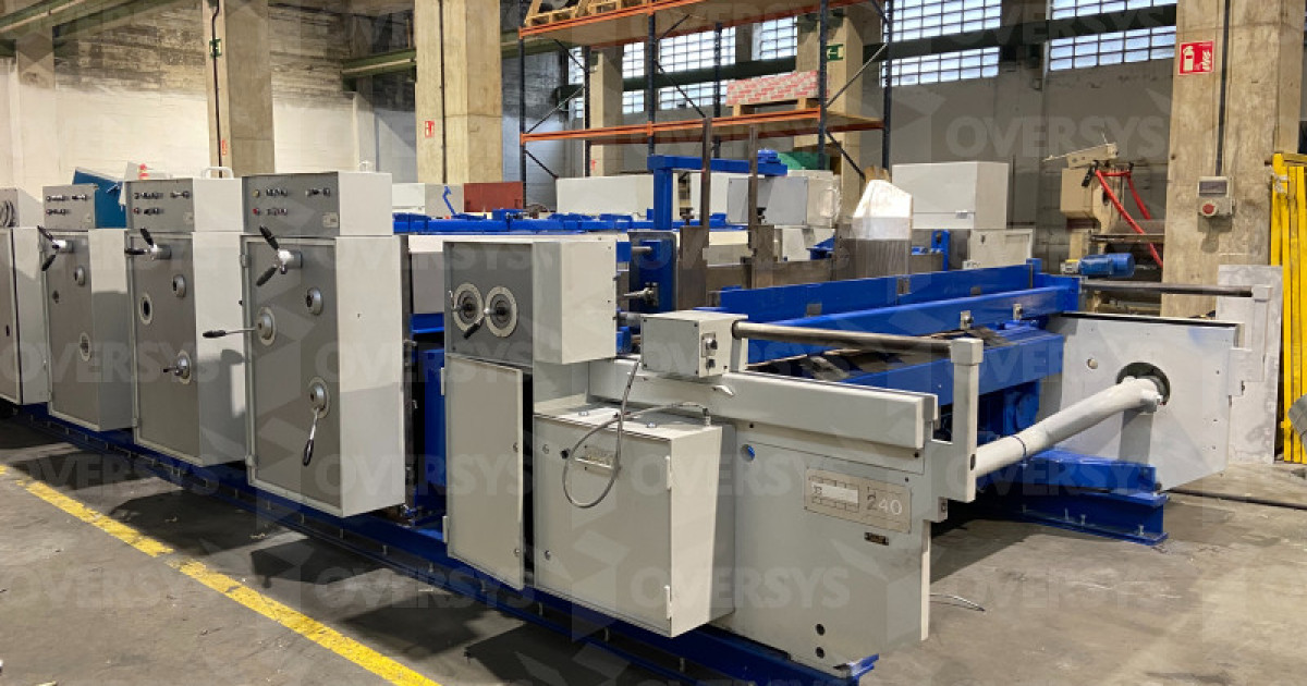 Pre-owned Flexo Folder Gluer Emba 240 - Oversys