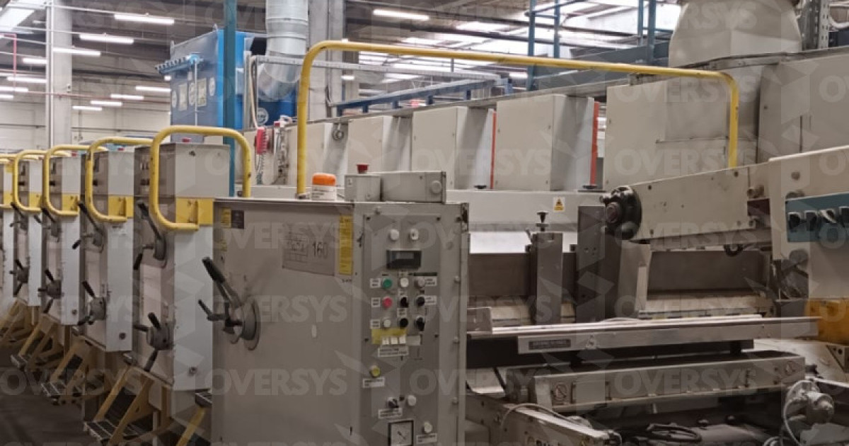 Flexo Folder Gluer / Casemaker Emba 160 usada - Oversys