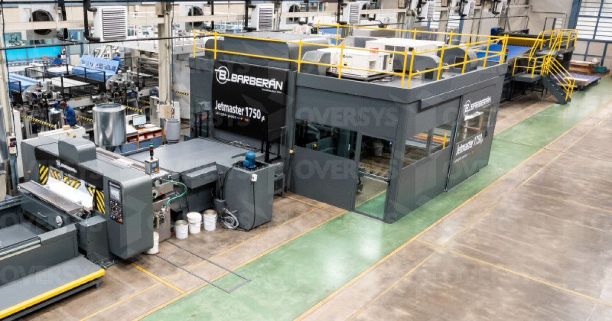 Impresora Digital Barberan JETMASTER 1750 usada - Oversys