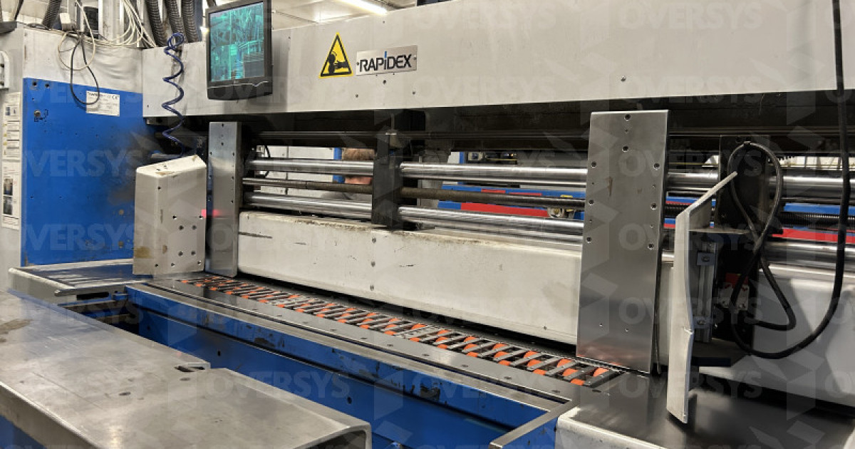 Flexo Folder Gluer / Casemaker Rapidex 1328 usada - Oversys