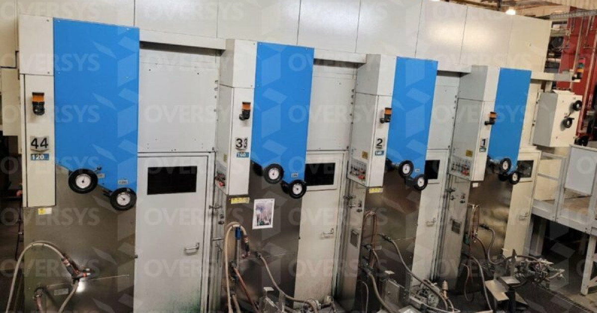 Flekso Baski Maki̇nesi̇ Bobst FLEXO 160 kullanılmış makine - Oversys